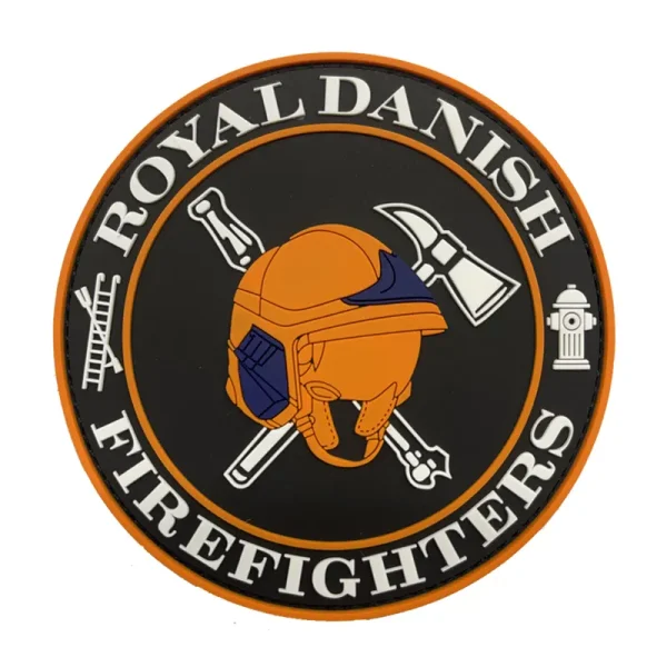 RDFF PVC PATCH – Royal Danish Firefighters | Perfekt til Brandfolk